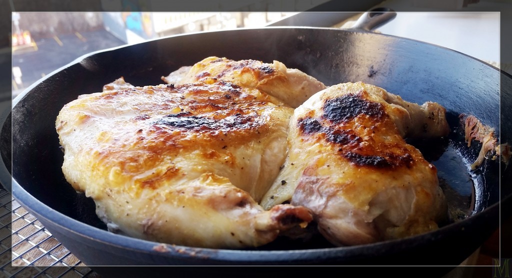Recipe for Chicken under a Brick - Make It Like a Man!