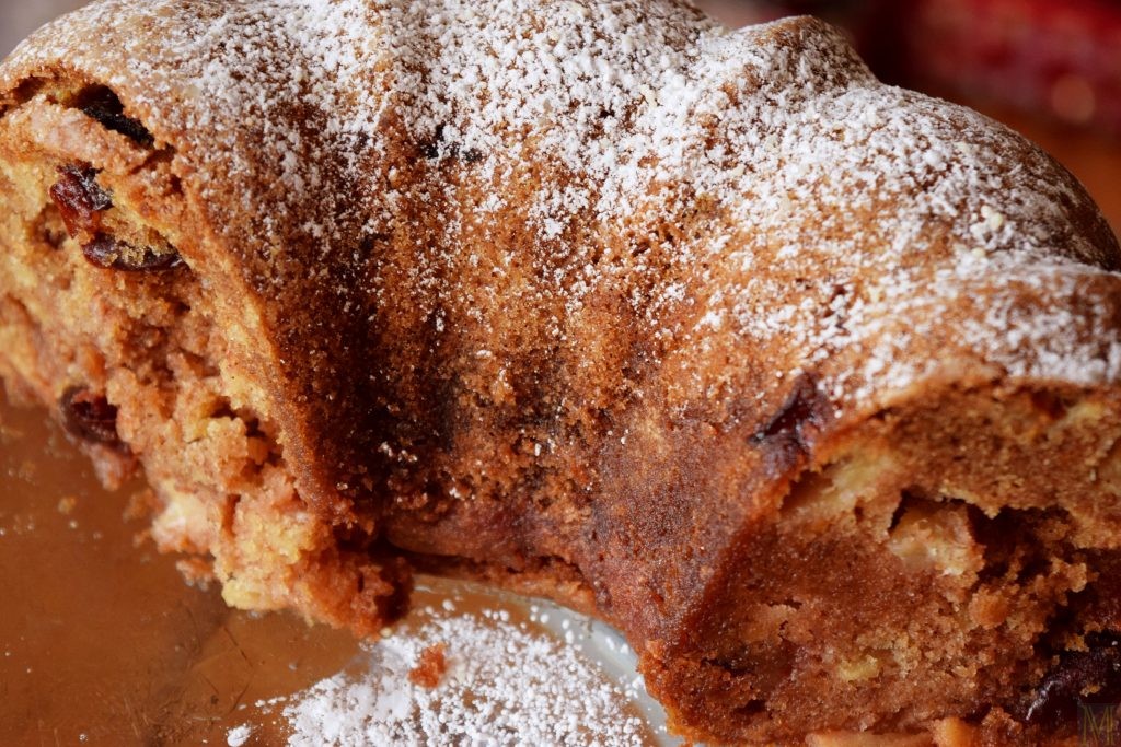 Brandied Cherry and Apple Spice Cake - Make It Like a Man!