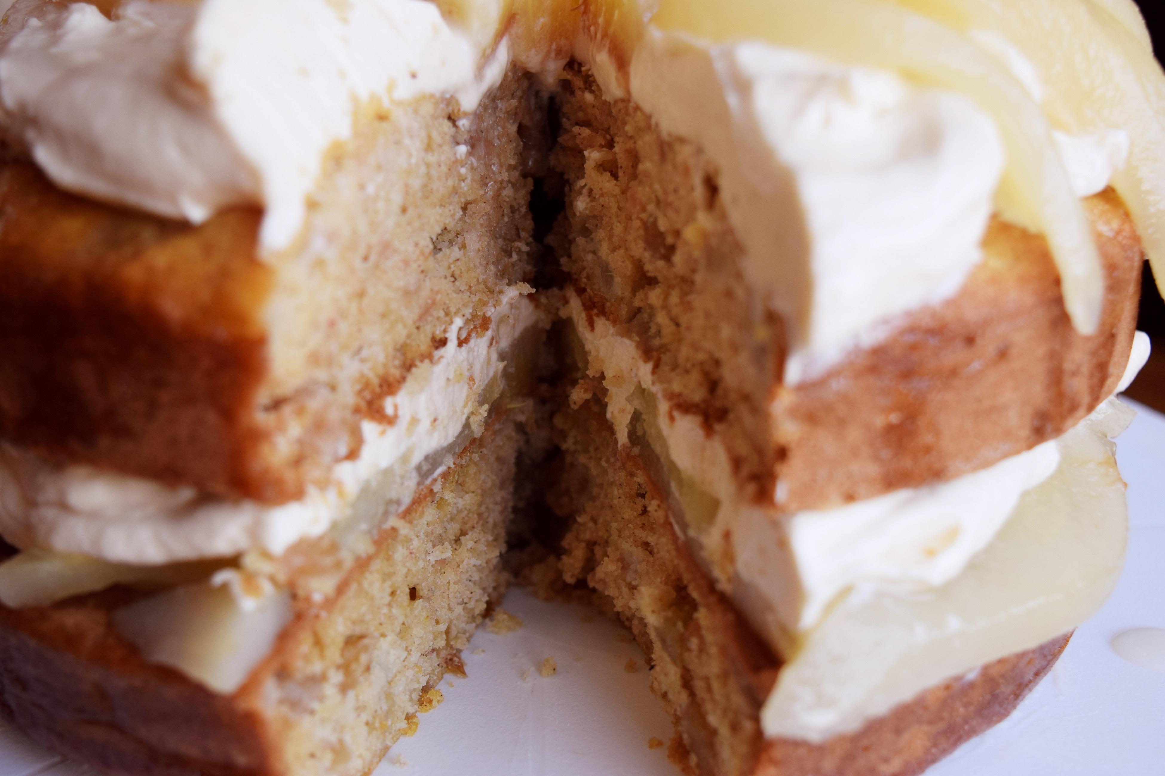 Pear and Olive Oil Cake - Make It Like a Man!