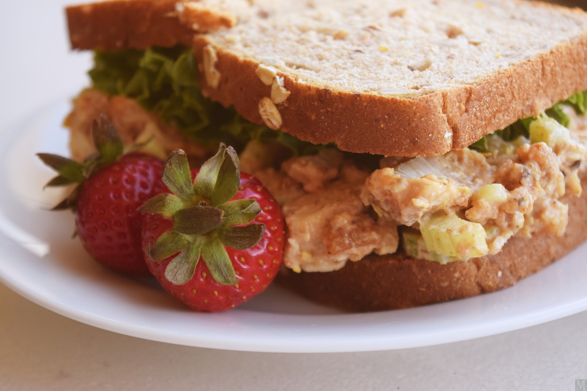 Za'atar Crisp & Chill Chicken Salad Sandwich - Make It Like a Man!